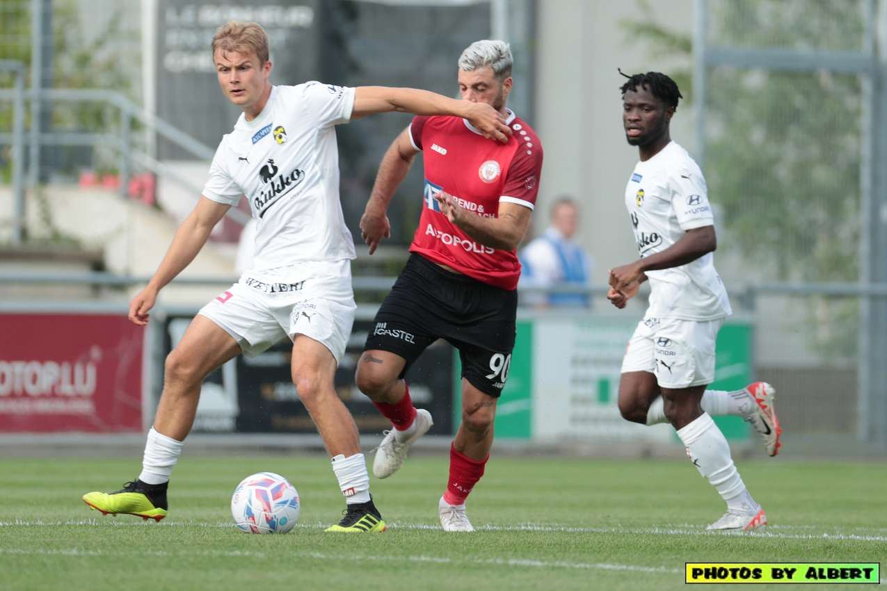 La marche était trop haute pour Strassen - Mental