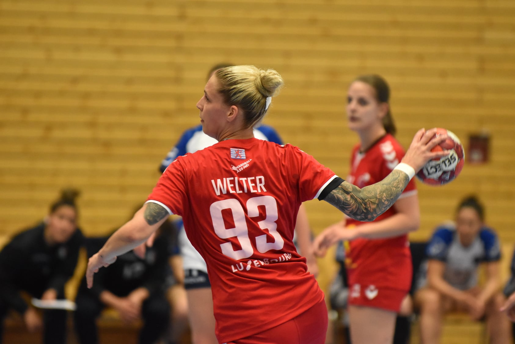 Les féminines du handball face à la Belgique - Mental
